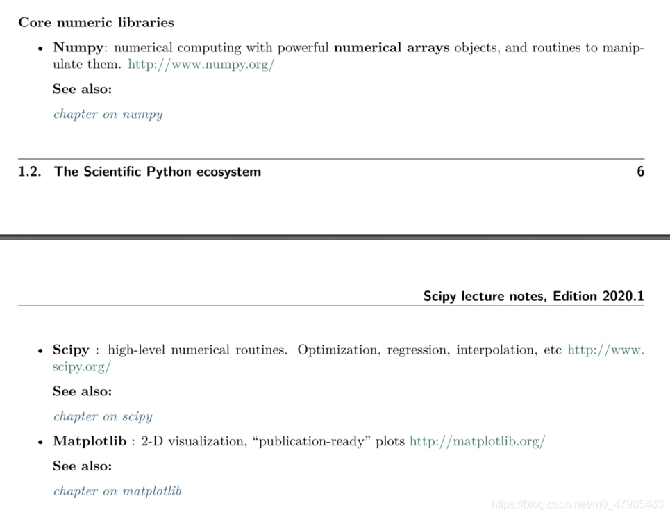 用 Python+Numpy+scipy 執行 Matlab 的矩陣計算 1 Python科學計算第三方庫, 原生指令, 內建模組, 外部模組 - 賴鵬仁 / Academic Portfolio